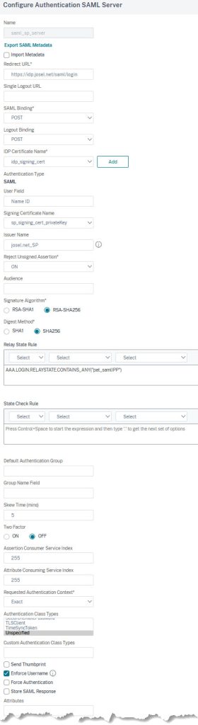 Using Citrix NetScaler ADC as a SAML IDP and SAML SP – Just an other ...